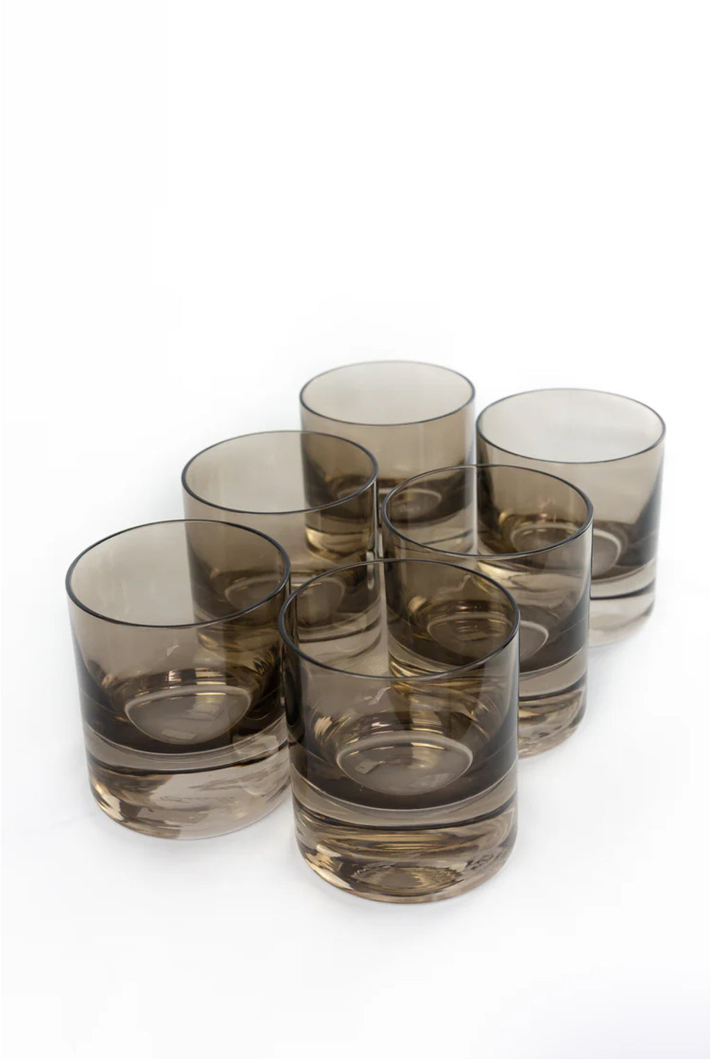 Estelle Colored Rocks Glass | Set of 6 – Atelier Modern